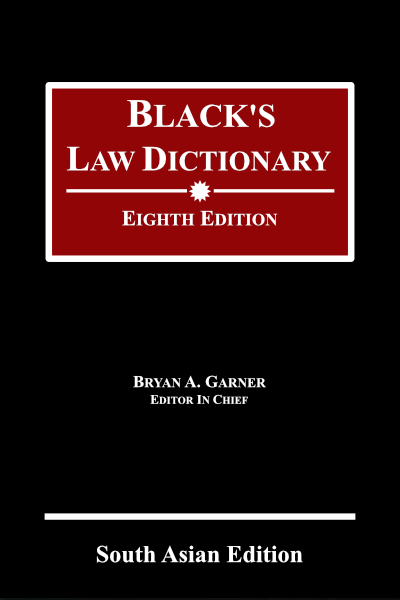 Black's Law Dictionary (South Asian Edition)